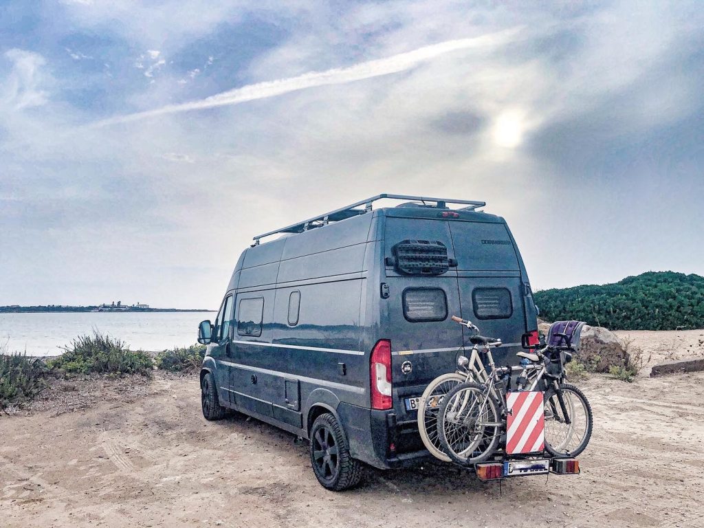 Van Swing Fahrradträger für Kastenwagen schwenkbar günstig